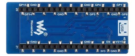 Módulo Wifi Waveshare Esp8266 Para Raspberry Pi Pico Cuotas Sin Interés