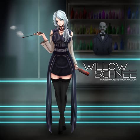 Cyberpunk RWBY Willow Schnee On ArtStation At Https Artstation Com Artwork WK39b2