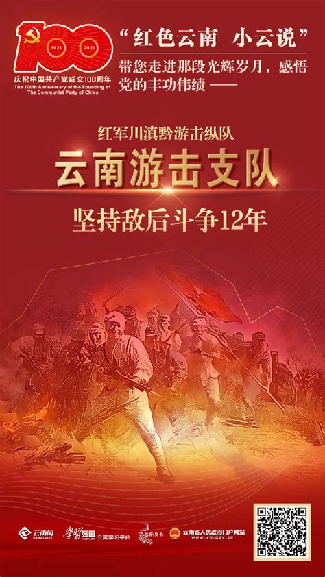 百年党史红军川滇黔边区游击纵队云南游击支队坚持敌后斗争12年 云南人大网