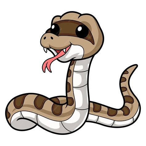 Premium Vector Cute Happy Gopher Snake Cartoon