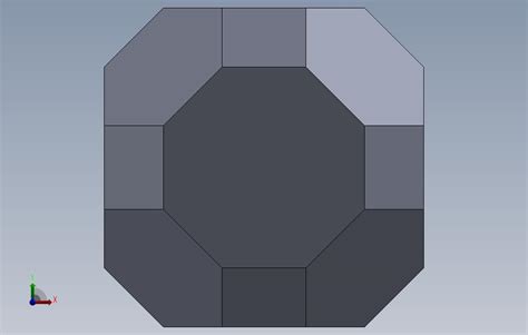 截断立方八面体 SOLIDWORKS 2011 模型图纸免费下载 懒石网