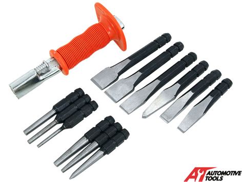 Universele Impact Beiteldoorslagcenterpons Set Automotivetools