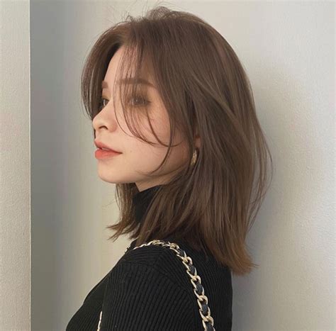 Shoulder Length Hair With Curtain Bangs 30 Looks Your Mind Should Be