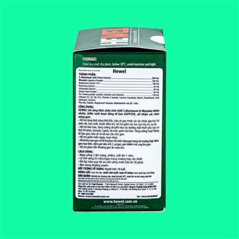 Thuốc Bổ Gan Hewel Có Tác Dụng Gì Có Tốt Không Dược Sĩ Lưu Văn Hoàng