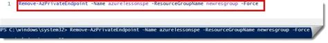 How To Delete Private Endpoint In Azure Azure Lessons