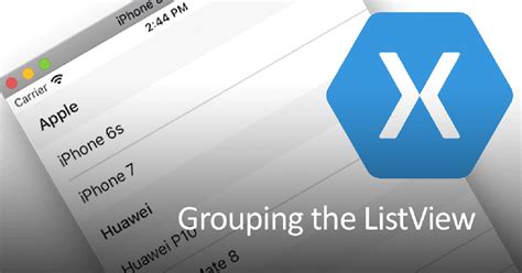 Implement Grouping In The Xamarin Forms Listview Gerald S Blog About Net Net Maui Blazor