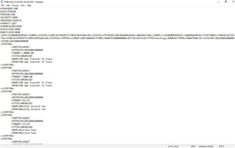 Free Converter CSV To OFX QFX QBO QIF And Other Formats