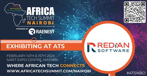 Redian Software Africa Will Be Exhibiting At Africa Tech Summit At Nairobi Kenya Redian Software