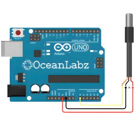 Interface Ds18b20 1 Wire Digital Temperature Sensor With Arduino