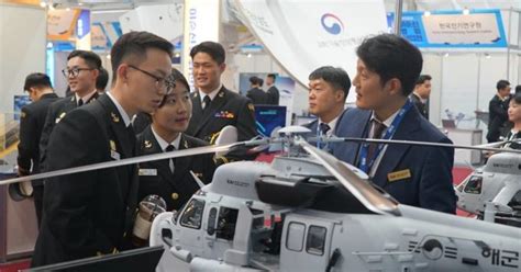 Kai 이순신 방위산업전 참가해군 미래 항공전력 선봬