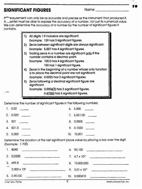 50 Scientific Notation Worksheet Answer Key