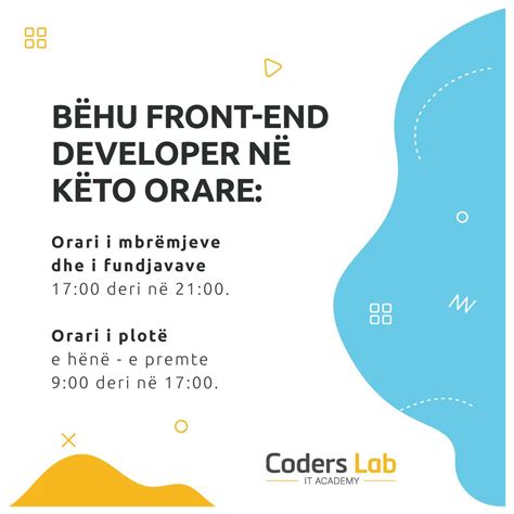 Coders Lab Kosova On Linkedin Ne E Kuptojmë Rëndësinë E Fleksibilitetit Kur Fillon Një Rrugëtim
