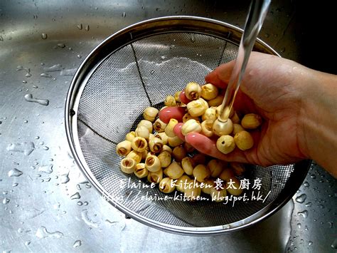 桑寄生蓮子圓肉雞蛋茶食譜、做法 Elaine袁太廚房的cook1cook食譜分享