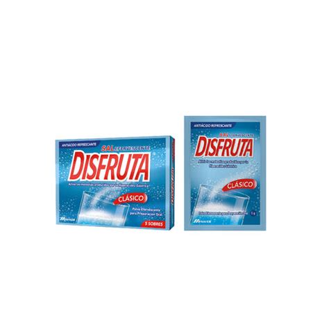 Disfruta Sal Efervescente 5 G X 5 Sobres Farmacias Ahumada