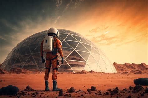 Structures On Mars Surface
