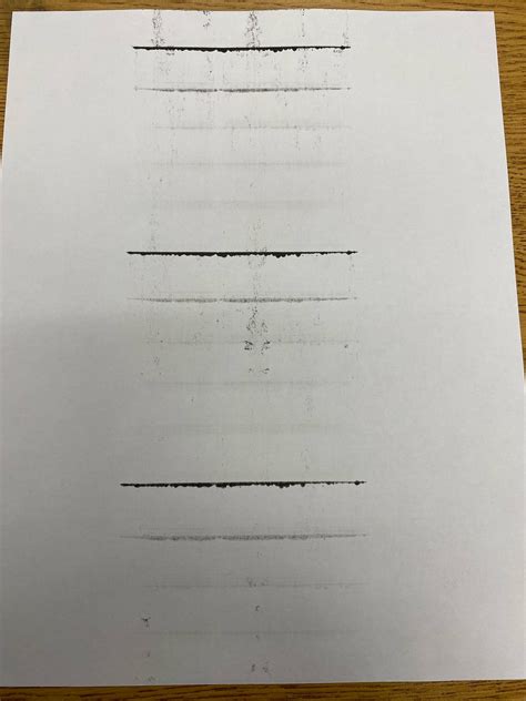 The Printer Messed Up Whilst Printing Creating This Oddly Artistic