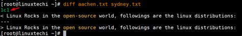 How To Compare Files In Linux With Diff Command