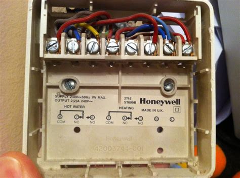 Replacing Honeywell ST B With A ST C DIYnot Forums