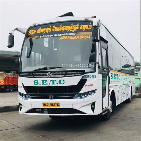 Mysore To Chennai Setc Bus Timings Ac Sleeper 863 As