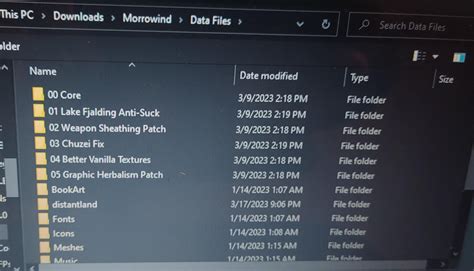 Cant Find Morrowindesm In Data Files Ropenmw