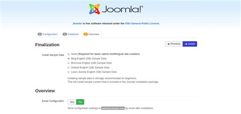 How To Install Joomla Cms On Centos 8 Rhel 8 Atlantic Net