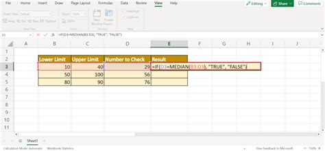 How To Use BETWEEN Formula In Excel Sheetaki