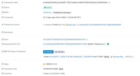 Web3py Can Not Send Usdt On Bep20 Chain Using Web3 On Python Stack