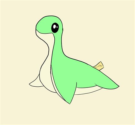 Nessie Drawing By Scarlethet0aster On Deviantart