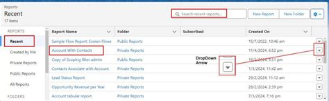 how to schedule a report in salesforce