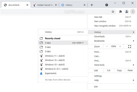 Tip Restore Individual Tabs From Recently Closed Tab Groups Using