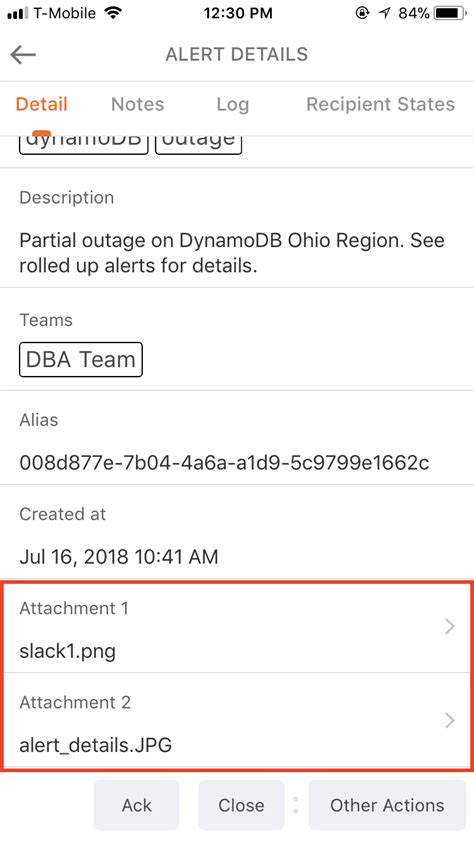 Ios Alert Details