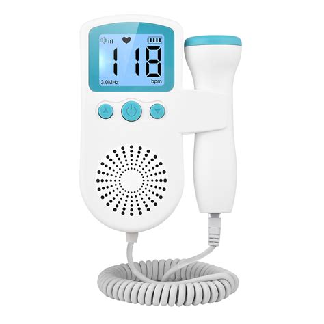 Upgraded 30mhz Doppler Fetal Heart Rate Monitor H Vicedeal