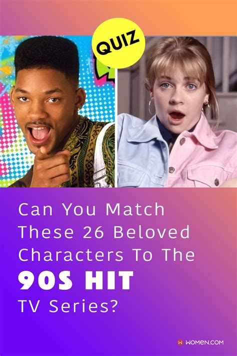 Quiz Can You Match These 26 Beloved Characters To The 90s Hit Tv Series