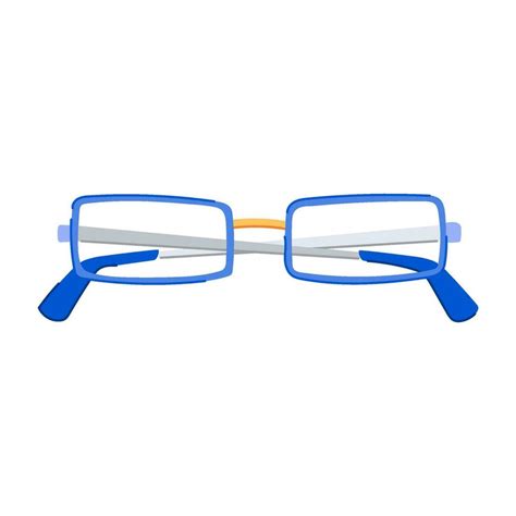 Laptop Computer Glasses Cartoon Vector Illustration 25446790 Vector Art