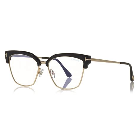 Tom Ford Cat Eye Optical Glasses Black Ft5547 B Optical Glasses