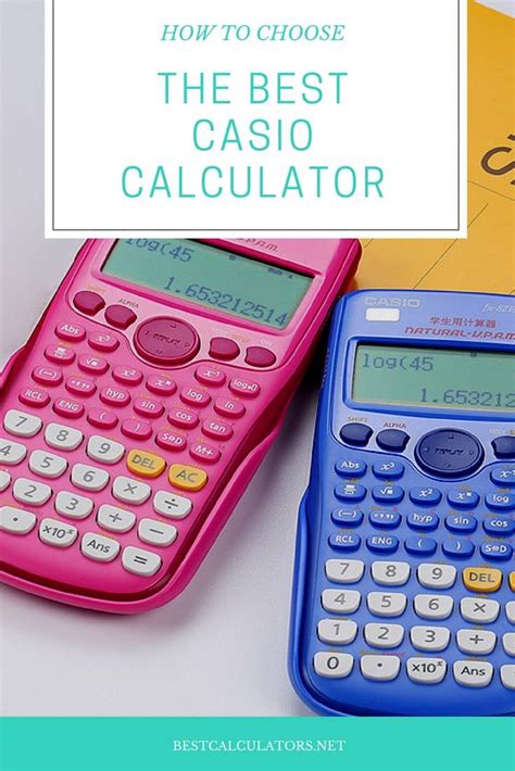 Top 5 Best Casio Calculators January 2025