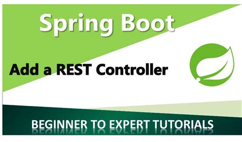 Spring Boot Add Rest Endpoint Learn Spring Boot
