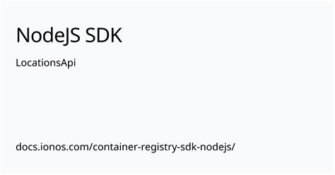 Locationsapi Nodejs Sdk