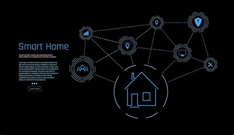 Spider Web Of Network Connections With On A Futuristic Blue Background Connect Wireless Devices