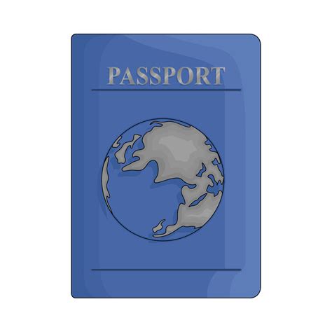 Passport Book Illustration 36275952 Vector Art At Vecteezy