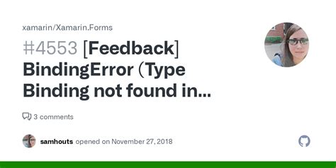 Feedback Bindingerror Type Binding Not Found In Xmlns · Issue 4553