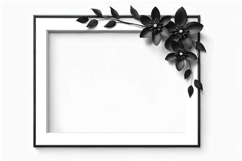 Premium Photo Geometric Sleek Contemporary Square Frames