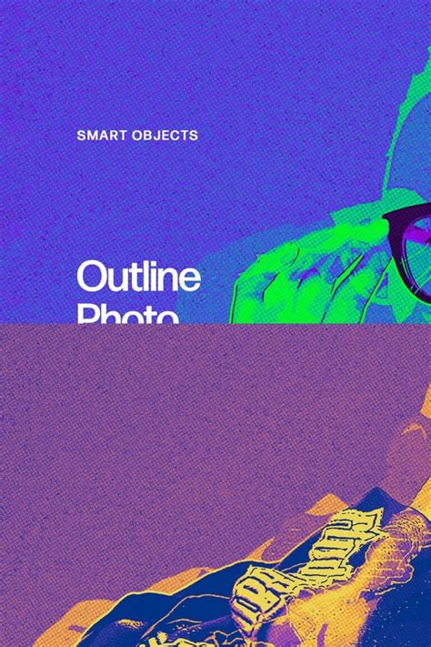 Neon Outline Photo Effect Masterbundles