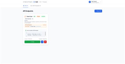 No Code Api Creator Devpost