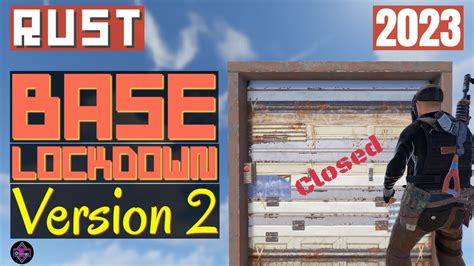 Rust Electrical Base Lockdown Version 2 2023 Youtube