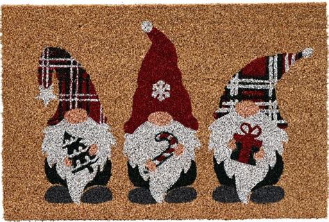 Decoris შემოსასვლელის ხალიჩა საახალწლო ჯუჯები 60 X 40 სმ Veli Store