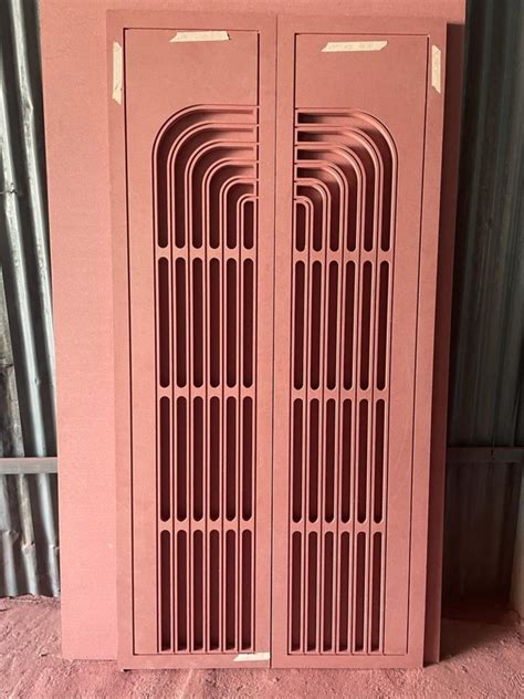 Mdf Door Cnc Cutting At Square Feet D Wall Panel In Ahmedabad ID