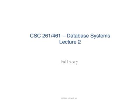 PDF CSC Database Systems Lecture Three Schema Architecture Mappings Among Schema