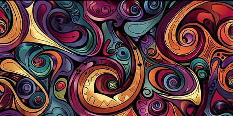 교묘한 디지털 배경을 위한 다채롭고 생생한 회전 패턴을 갖춘 환각적인 소용돌이 추상 환각적인 소용돌이 추상 미술 생생한 색상 배경 일러스트 및 사진 무료 다운로드