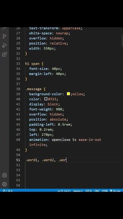 Css Highlight And Flip Html Shorts Youtube